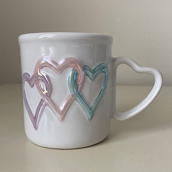 Mary Kay | Kitchen | Vintage Mary Kay Cosmetics Hearts Trio Iridescent ...